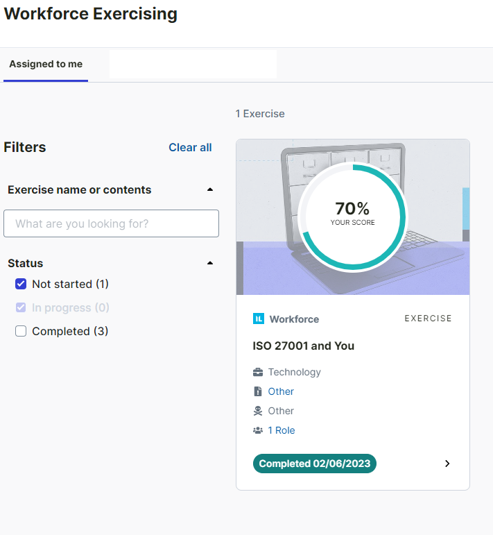 Getting Started with Workforce Exercises – Customer Help Center